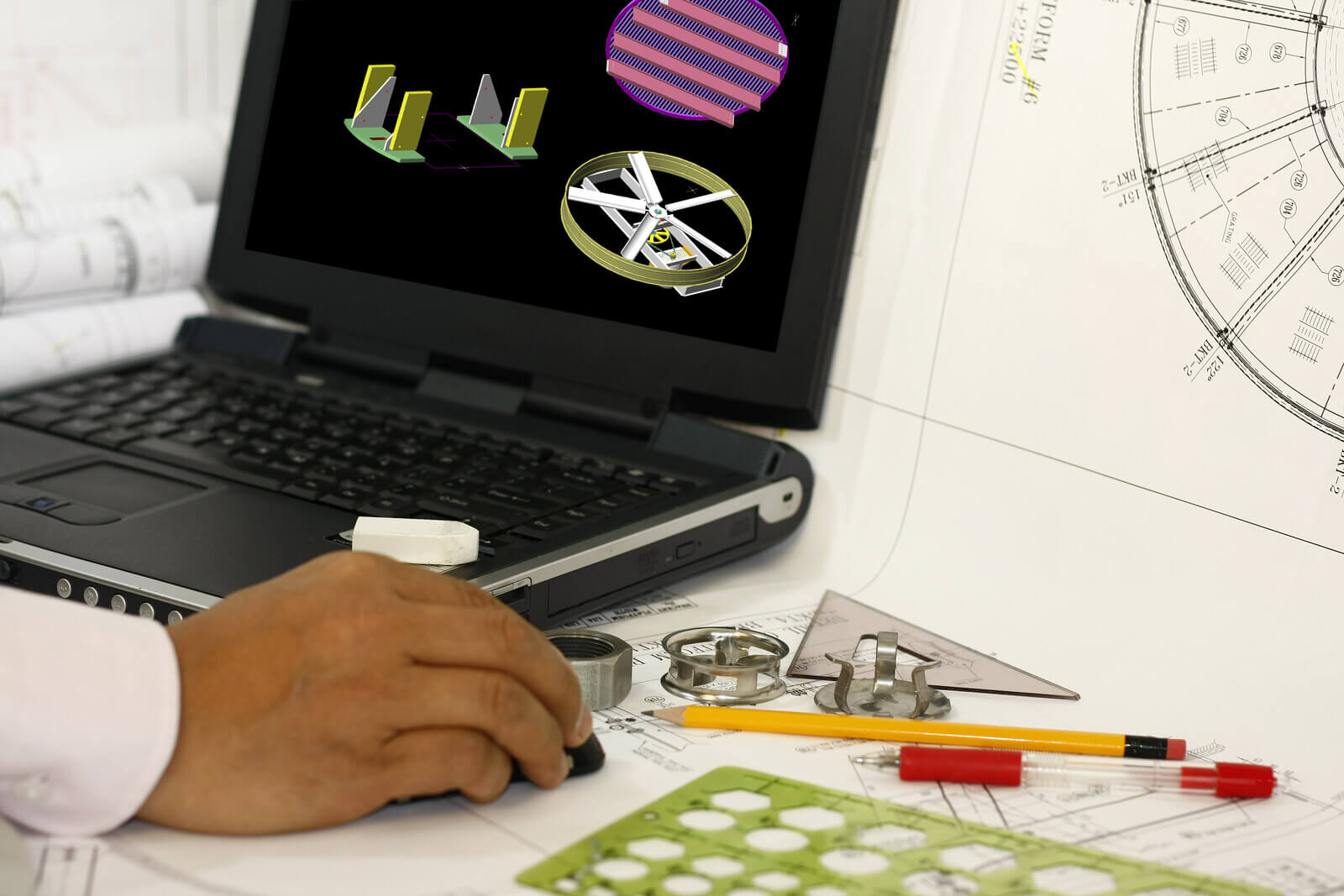 2D to 3D CAD Conversion Services | 2D Picture to 3D Model