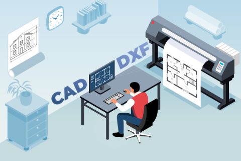 Steps to Convert CAD File to DXF File